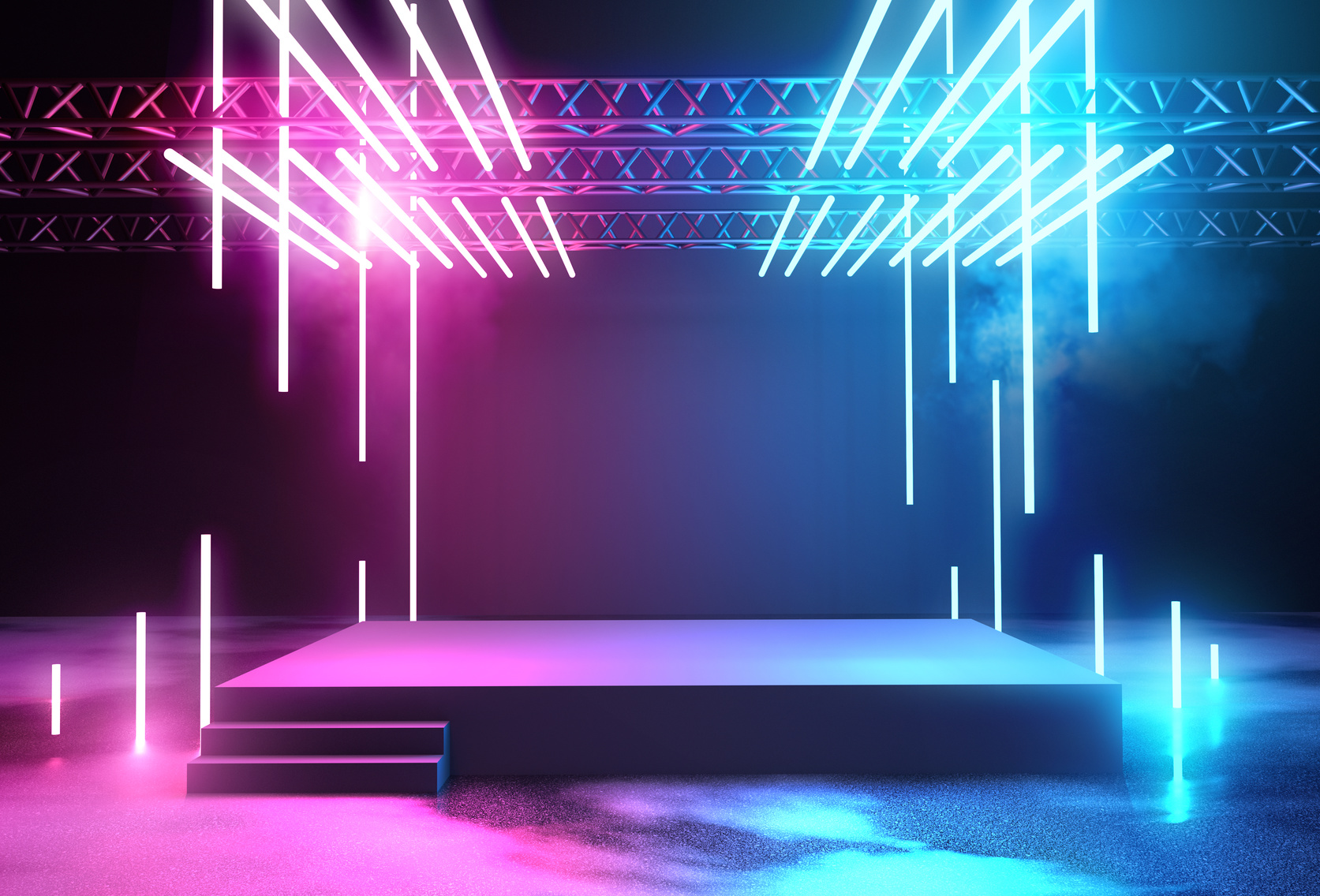 Jak zaprojektować scenę z podestami scenicznymi? | Kreatywna.pl